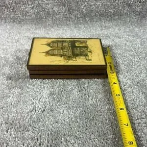 Wall Decor | Vintage Marjorie C Bates Plaques Mini Wall Art Tudor ...